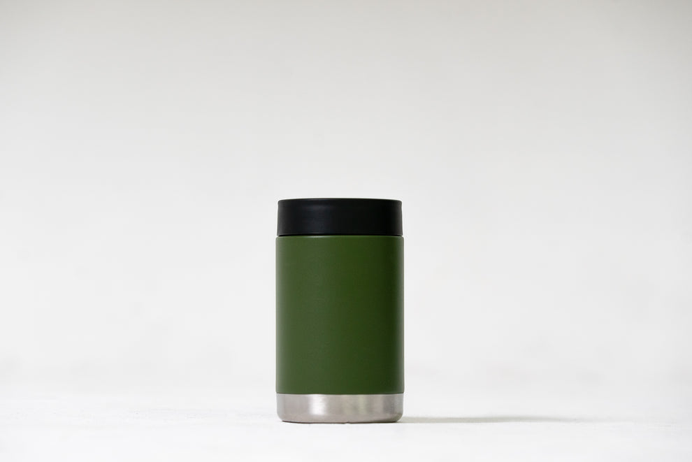 Stubby Buddy Can Cooler – Insulated Stainless Steel with Screw Top Lid ...